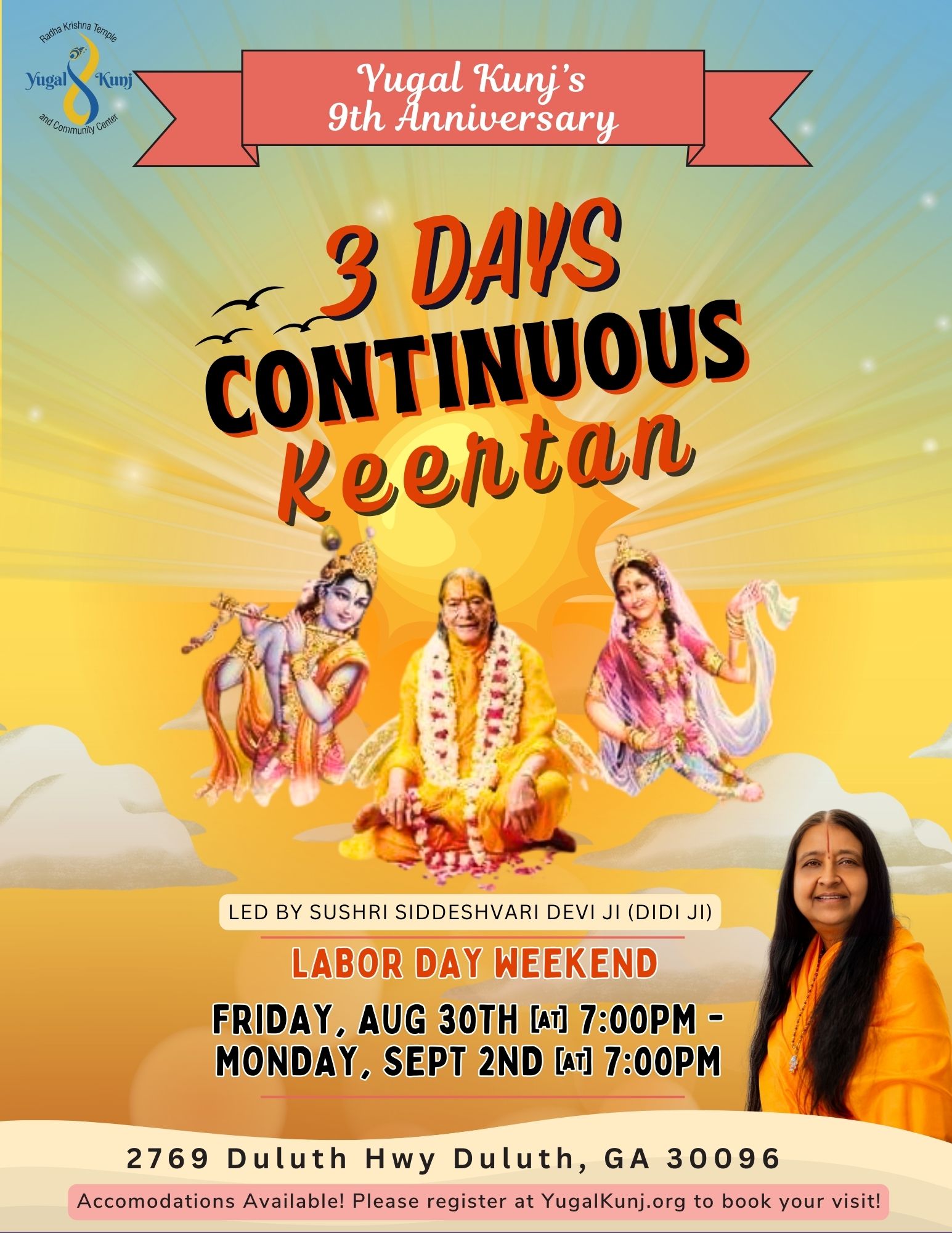 Yugal Kunj – Radha Krishna Temple and Community Center | Home