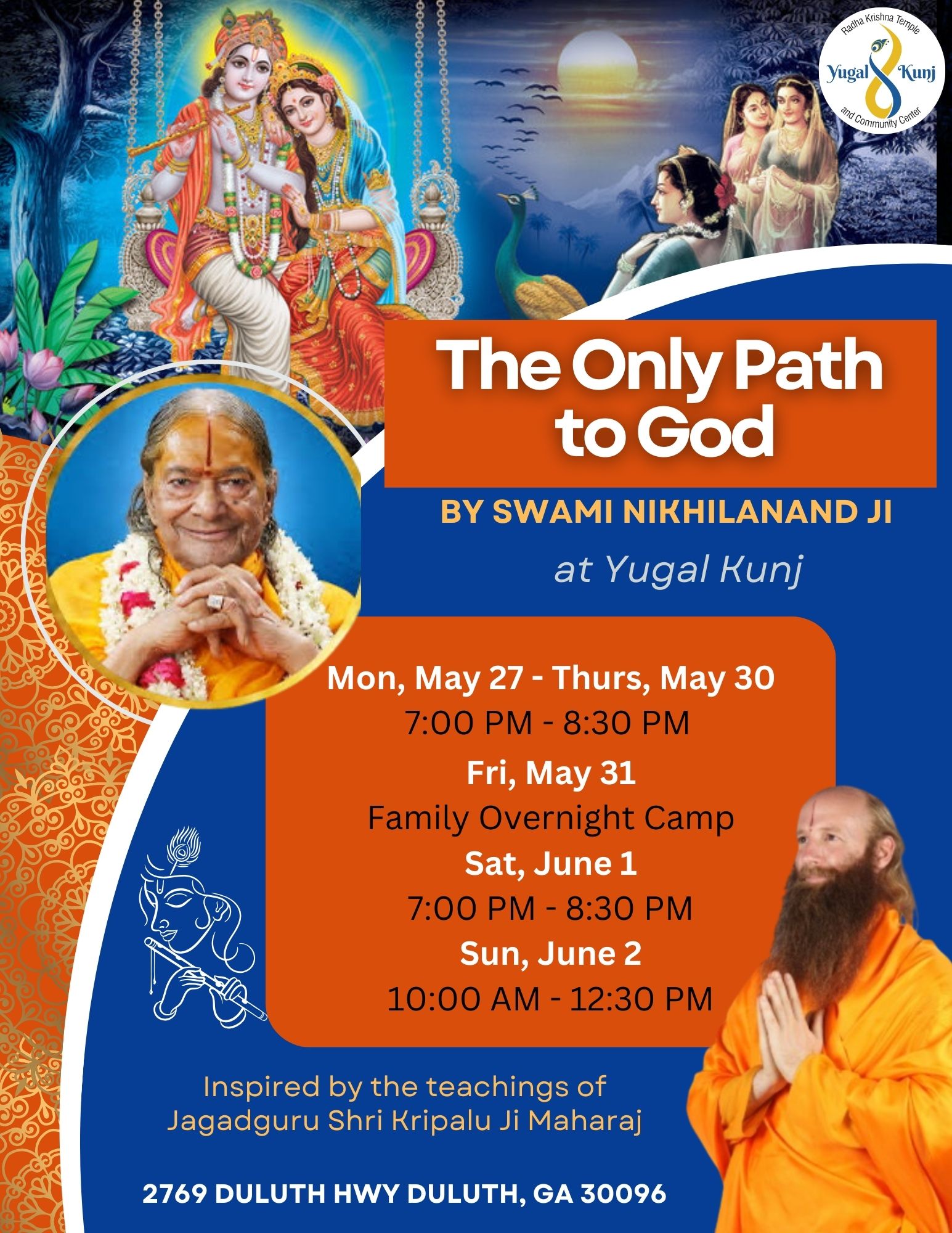 Yugal Kunj – Radha Krishna Temple and Community Center | Home